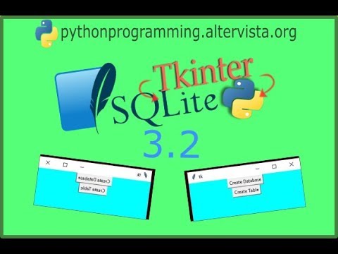 Sqlite and Python - part 3.2 - YouTube