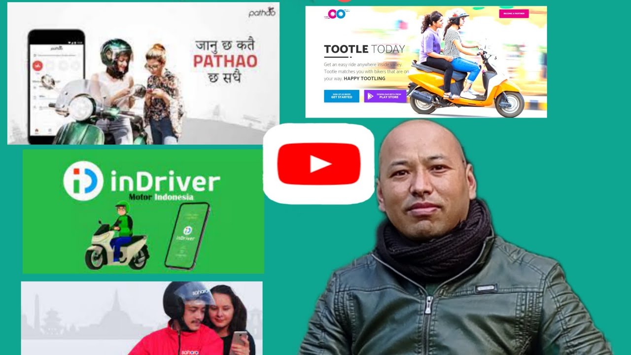 how to use ride sharing app, how to book pathoo ,tootale, Sahara ...