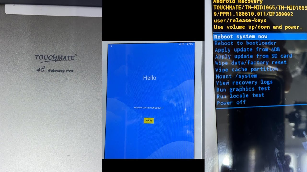 Touchmate 4G Velocity Pro 10.0 TM-MID1065 Frp Bypass New Method Android ...