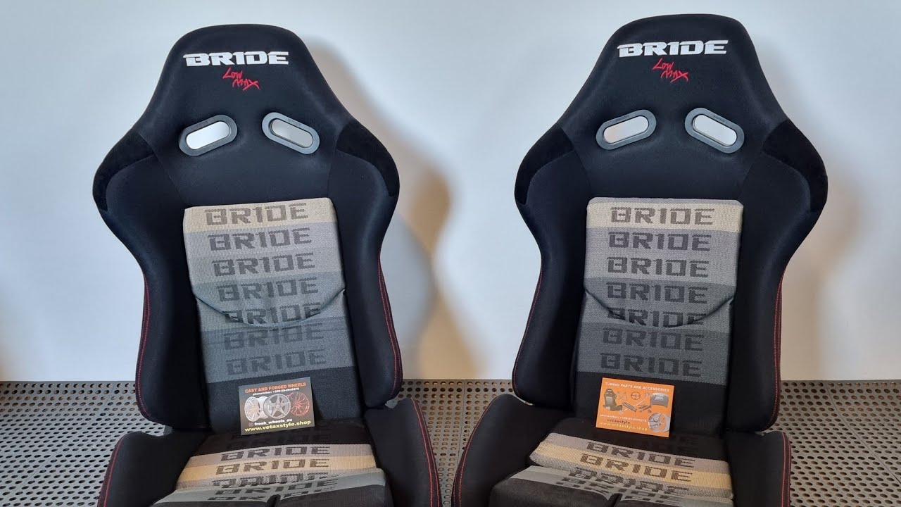 Bride Stradia Low Max seats gias racing tuning jdm car interior - YouTube