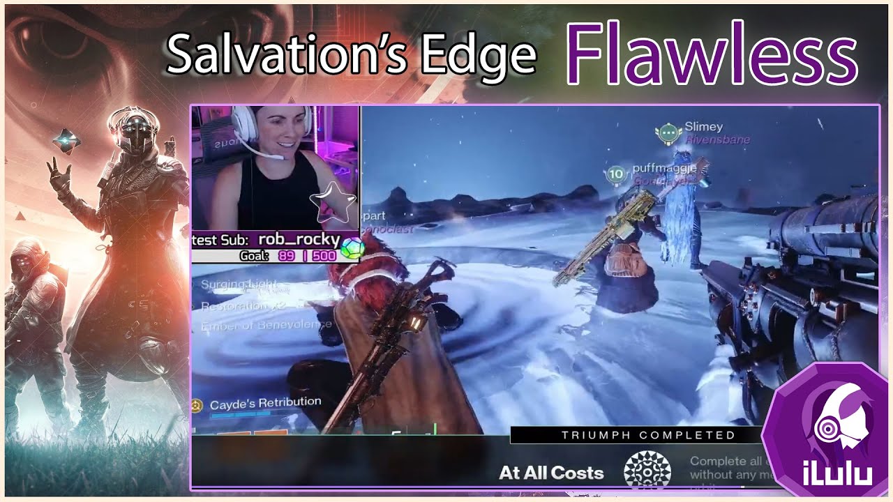 Flawless Salvation's Edge Raid - YouTube