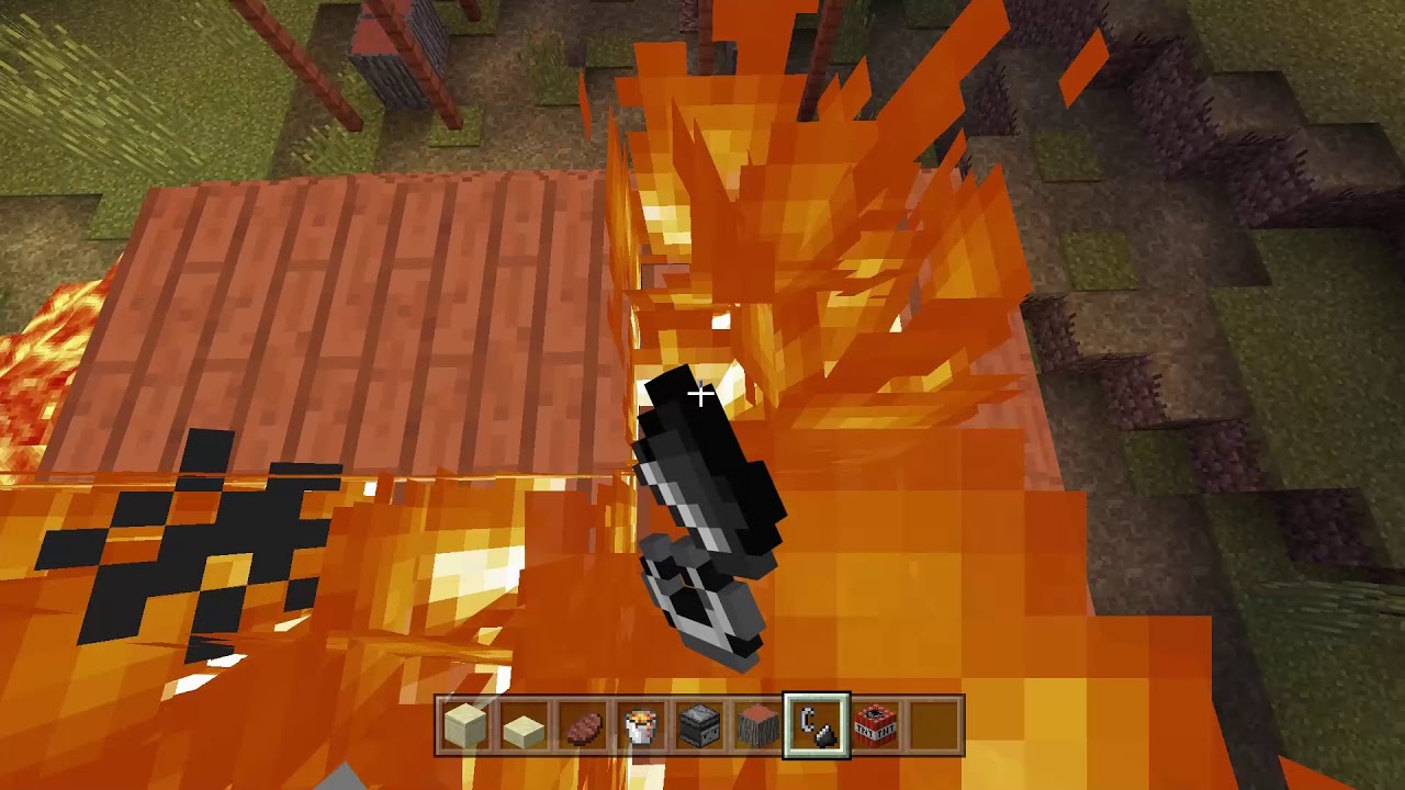 Destroying a minecraft world! - YouTube