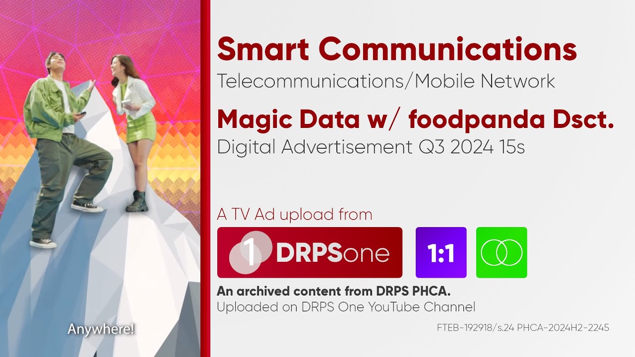 Smart Magic Data with foodpanda Discount Offer Digital Ad Q3 2024 15s ...