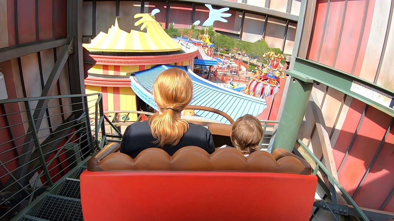 The Barnstormer Roller Coaster Walt Disney World Magic Kingdom Full ...