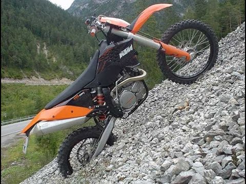 Crazy Riding KTM EXC400 + KTM SXF 450 - YouTube