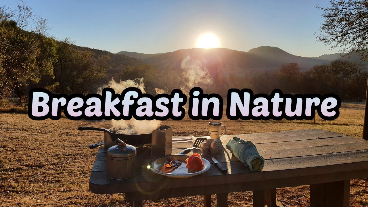 Breakfast in Nature / 자연 속에서 아침을 - YouTube