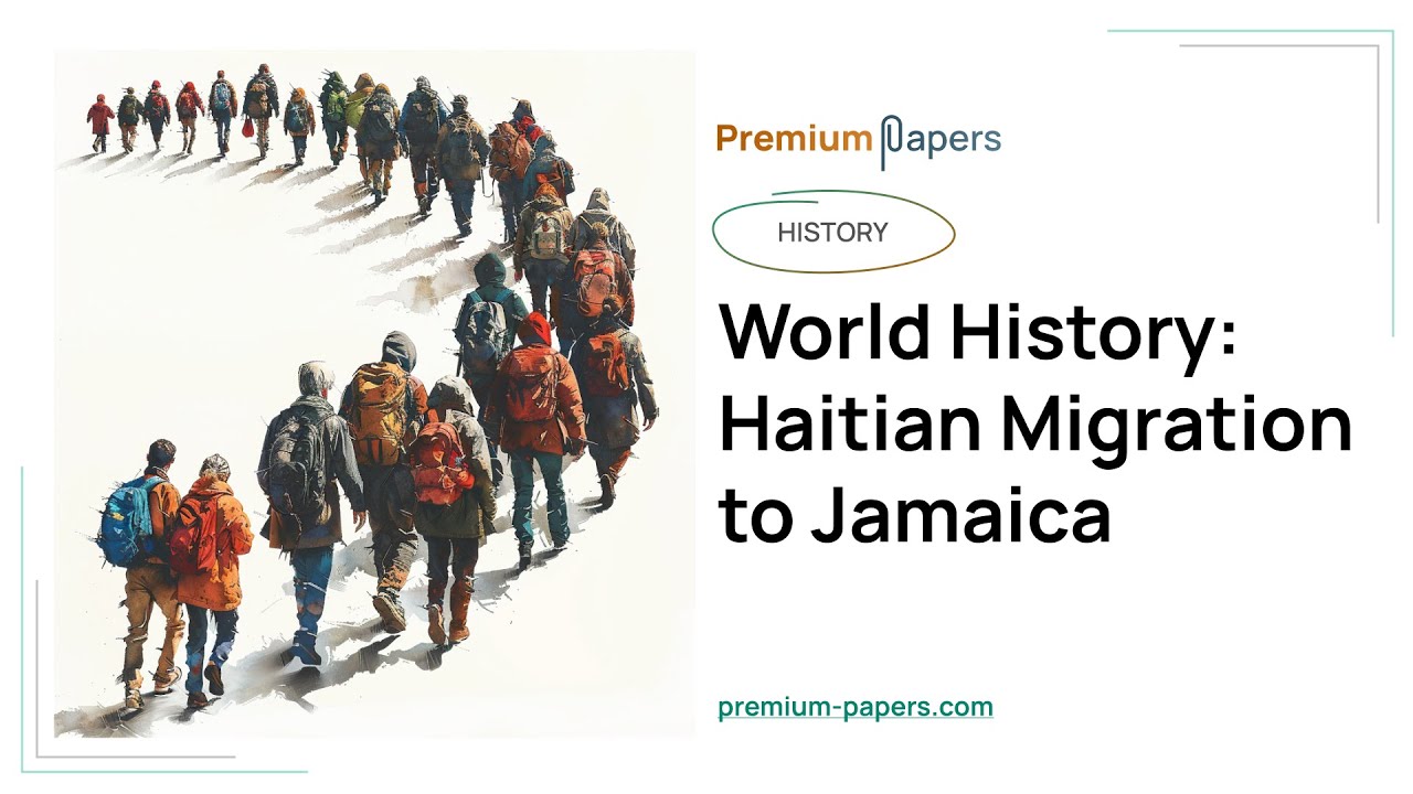World History: Haitian Migration to Jamaica - Essay Example - YouTube