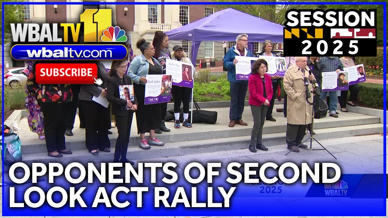 Second Look Act opponents rally in Annapolis - YouTube