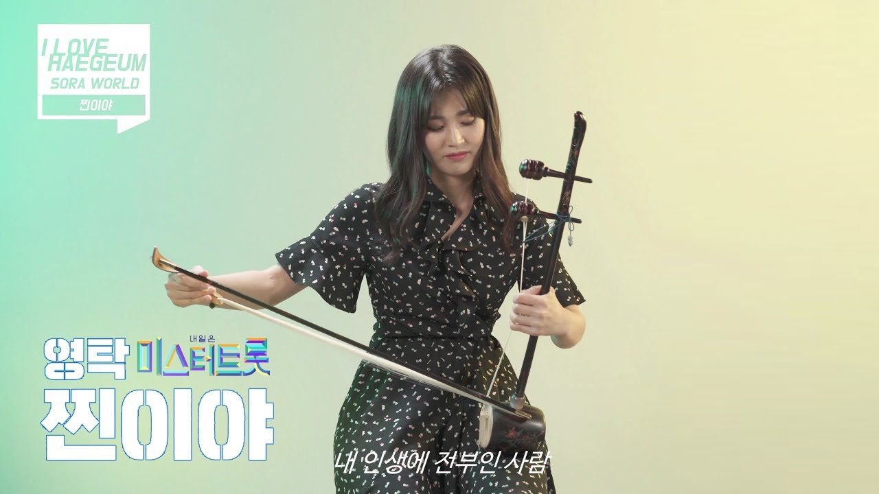[4K] 미스터트롯 영탁의 찐이야를 국악기 해금(Korean Fiddle)으로!! Inst. 소라월드 주인장 - YouTube