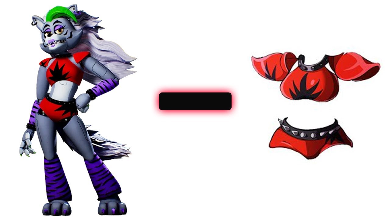 Roxanne Wolf - ALL CLOTHES = ??? FNAF Animation - YouTube