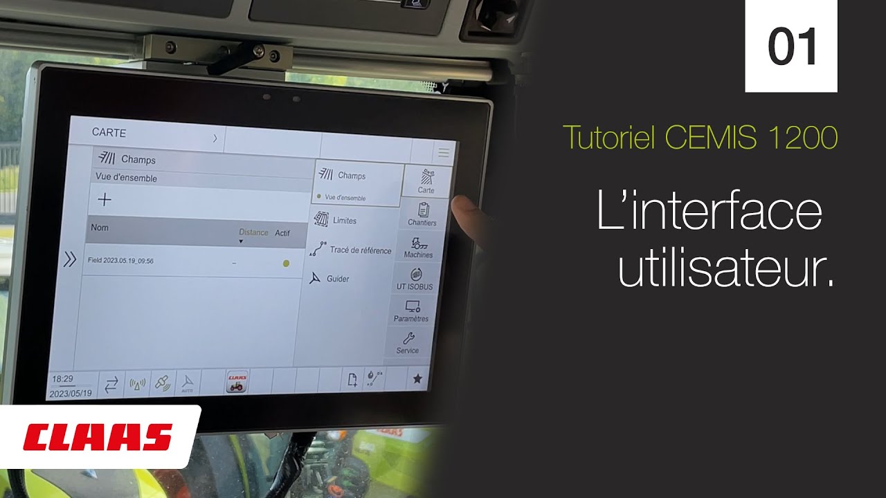 Tutoriel CEMIS 1200 : Interface utilisateur #01 - YouTube