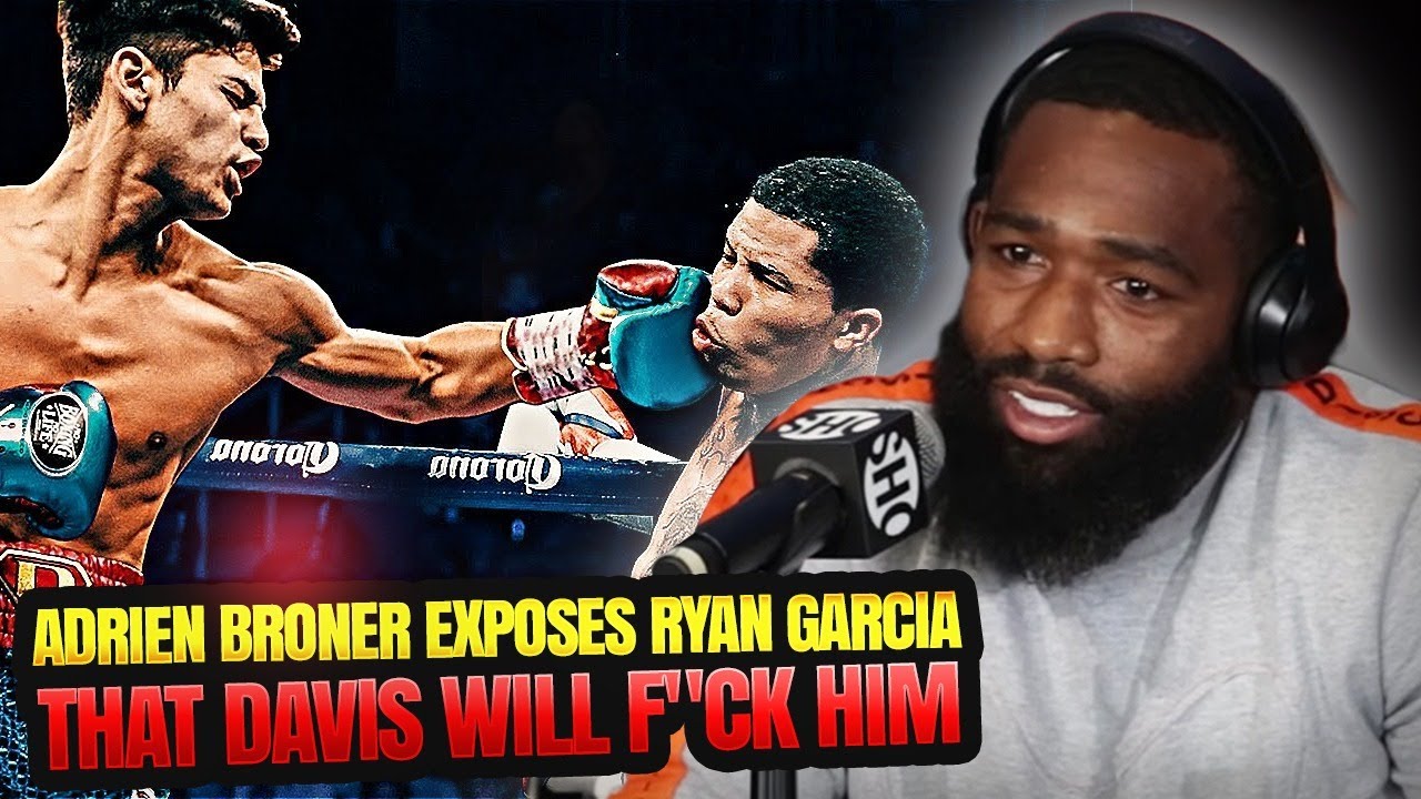 Adrien Broner Said Tank Davis will Beat Ryan Garcia - YouTube