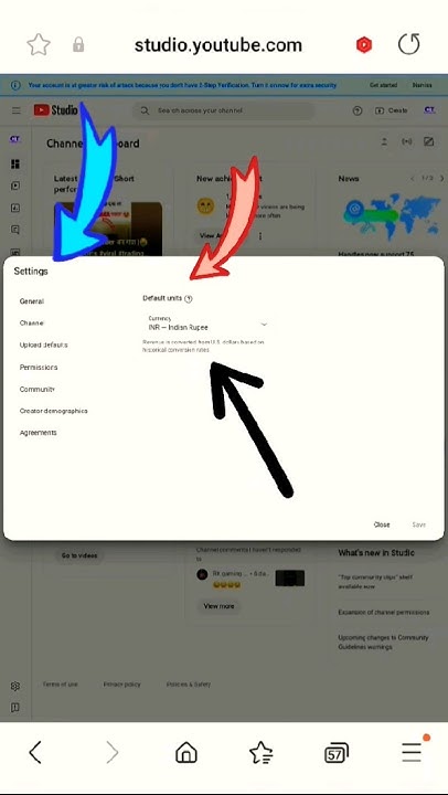 Youtube Channel Setting 2024 | yt studio setting | #shorts #viral #trending - YouTube