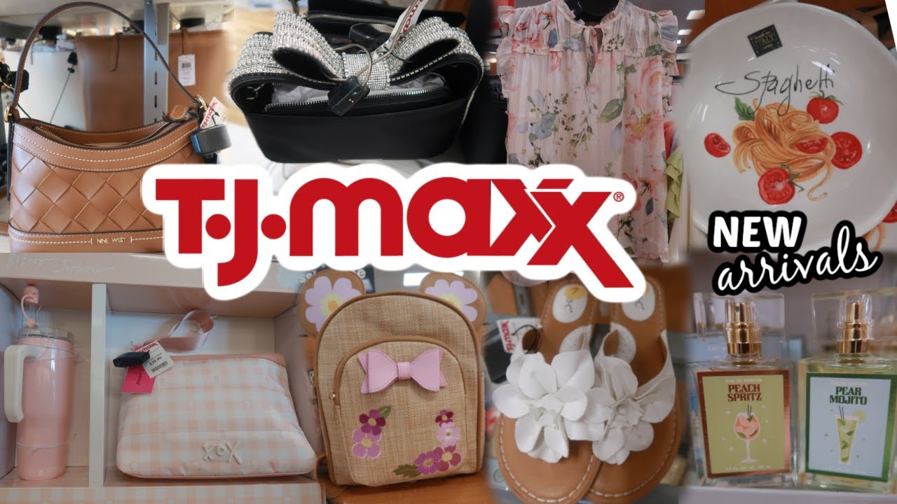 TJMAXX * NEW ARRIVALS * BAGS/CLOTHES/SHOES & MORE - YouTube