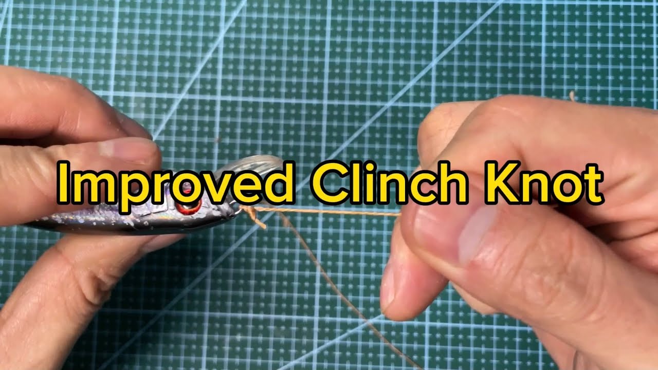 Fishing Hack: Stronger Knots with the Improved Clinch! - YouTube