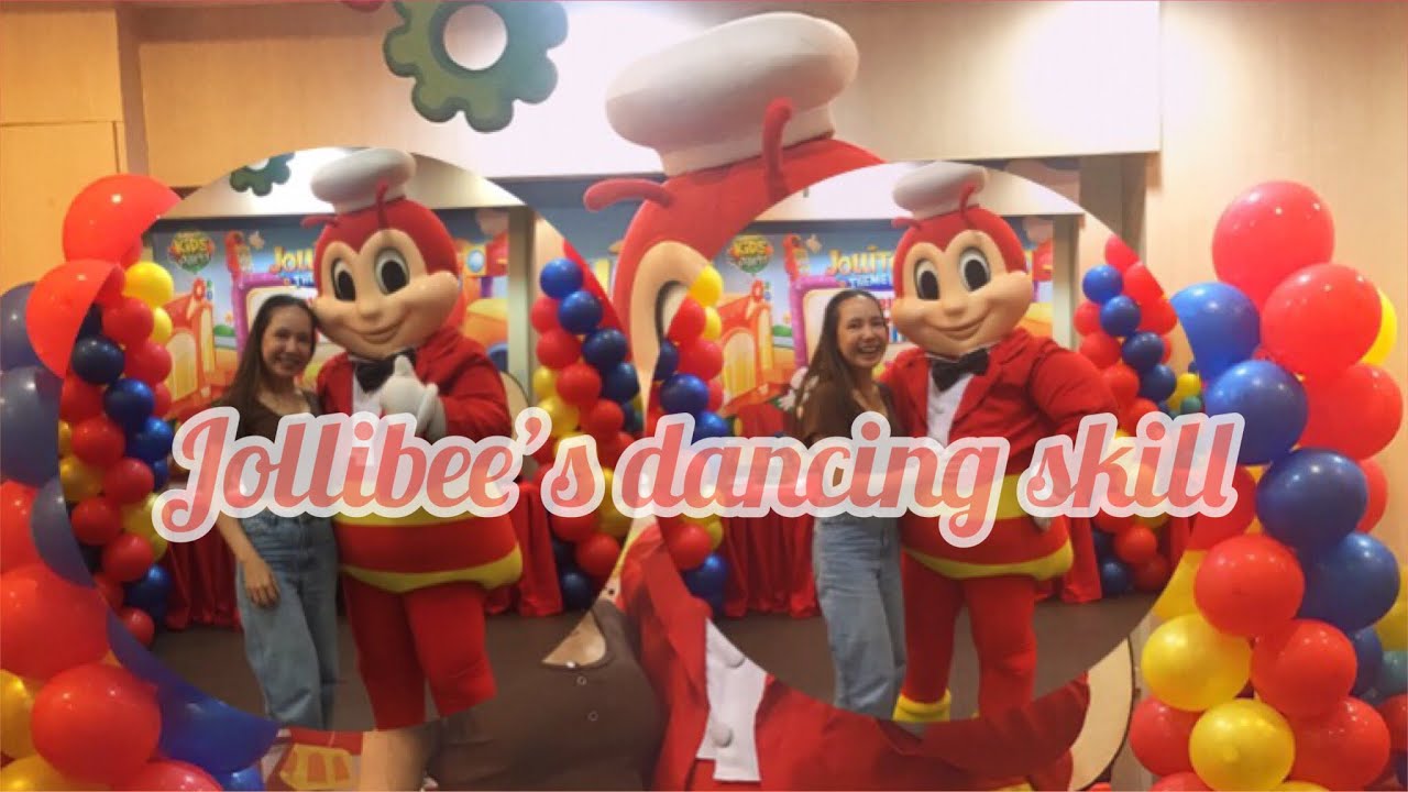 Jollibee dancing #birthday #birthdaycelebration #jollibee #dance - YouTube