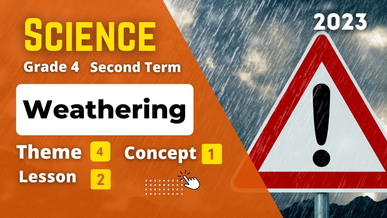 Grade 4 | SCIENCE | Unit 4 - Concept 1 - Lesson 2 | Weathering - YouTube