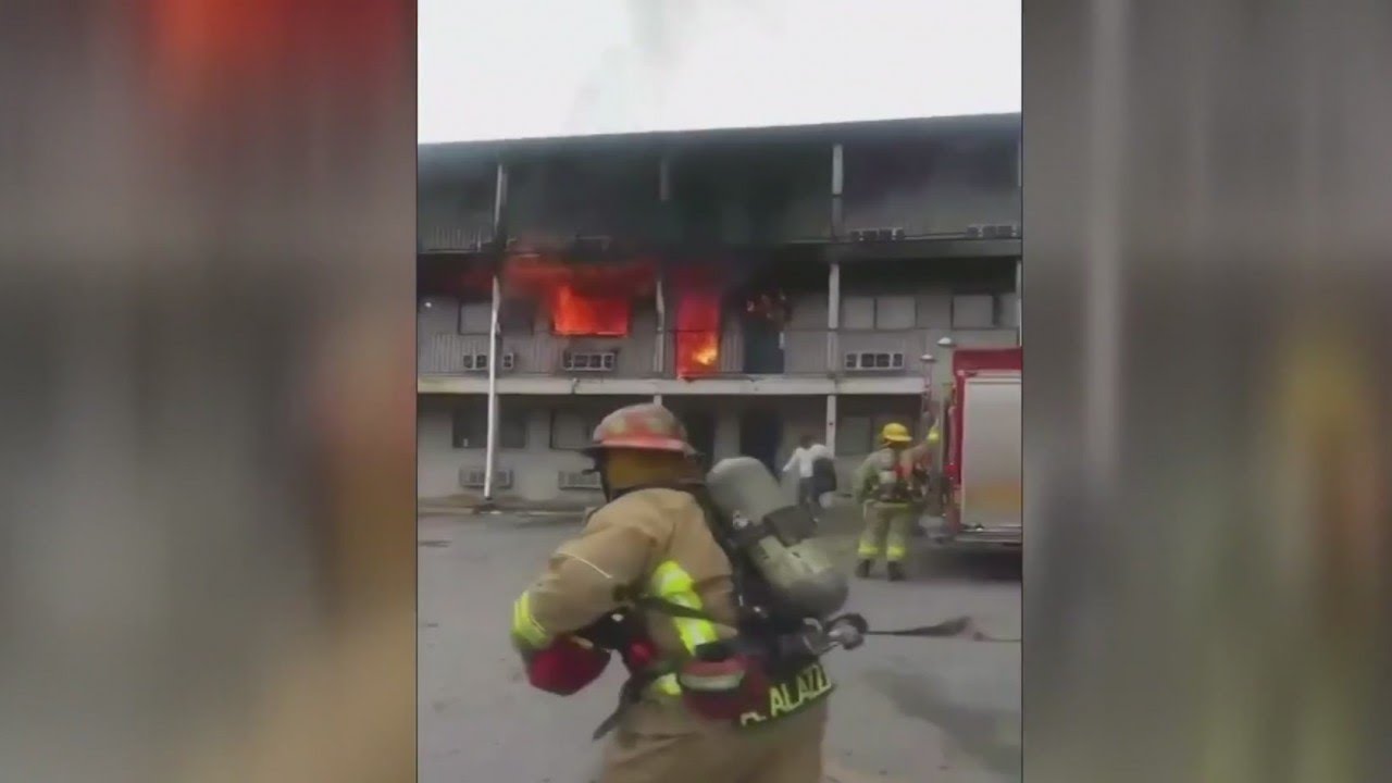 Two-alarm fire at Austin Suites hotel Friday, one being treated for ...