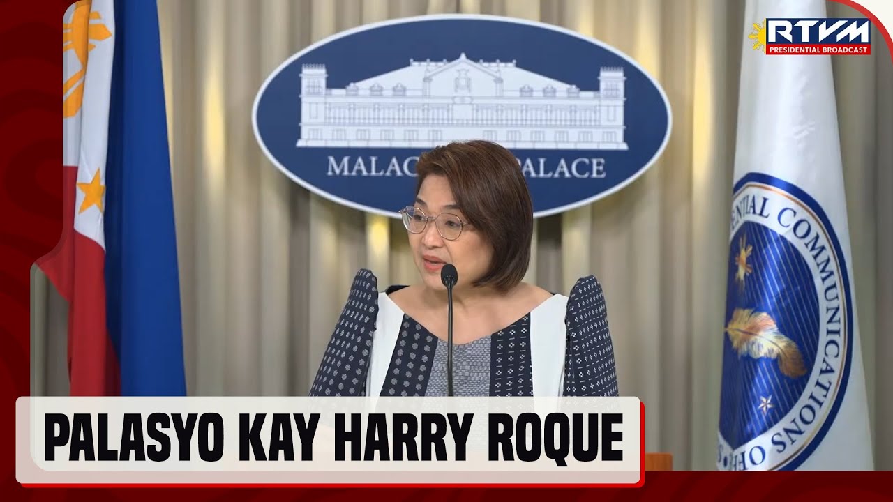 Palasyo kay Harry Roque: 'Ang paghahanap ng isang fugitive ay hindi pag ...