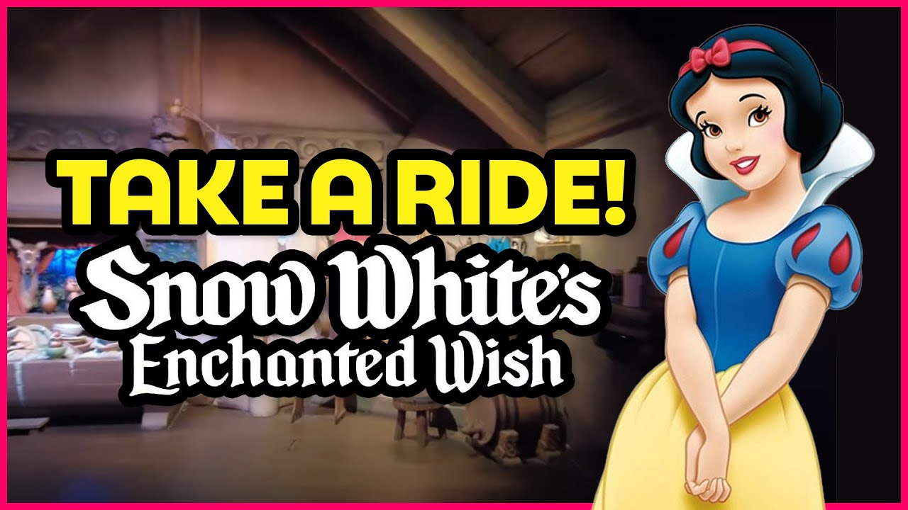 Experience a Ride Through Snow White's Enchanted Wish at Disneyland - YouTube