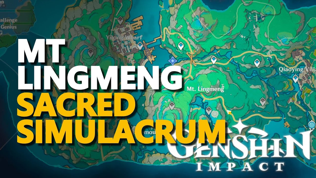 Mt Lingmeng Sacred Simulacrum Genshin Impact - YouTube