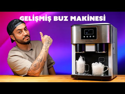 KIRILMIŞ BUZ YAPABİLEN BUZ MAKİNESİ ALDIM !!