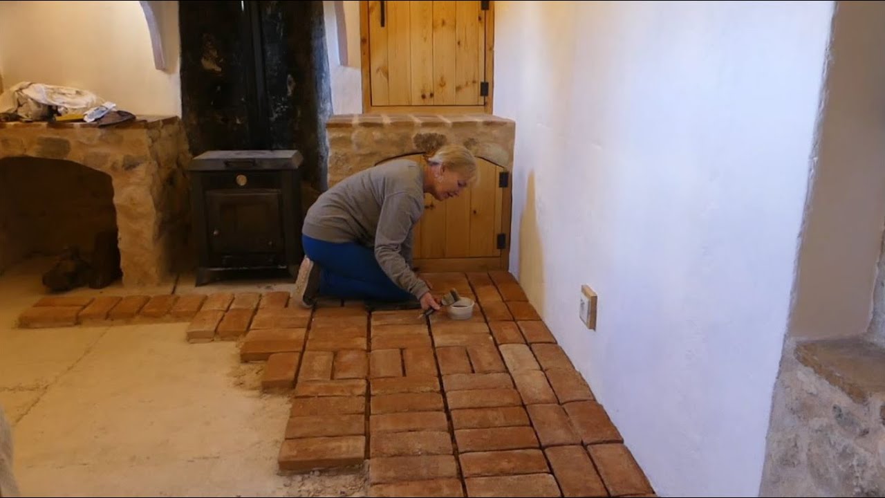 Using a linseed oil 'blend' to seal the clay bricks. Making a jig for ...