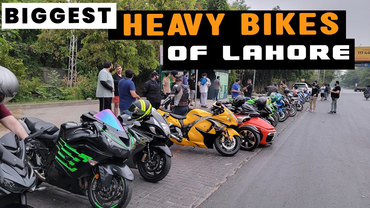 Biggest Heavy Bikes of Lahore | Unbelievable Ride Vlog! #heavy bikes ...