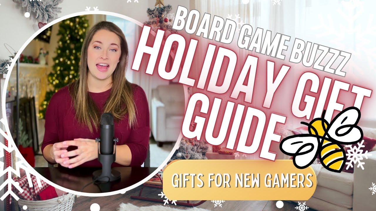 Board Game Buzzz Holiday Gift Guide (2023) Gifts For New Gamers - YouTube