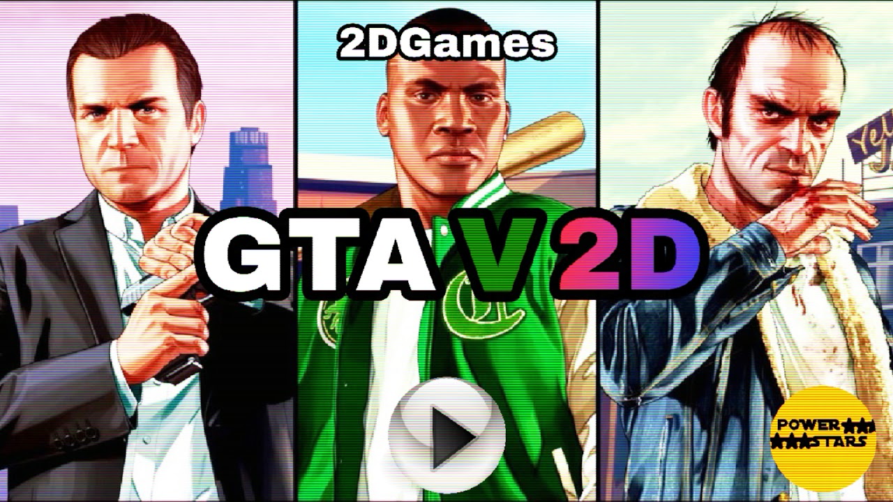 ТРЕЙЛЕР GTA V 2D - YouTube