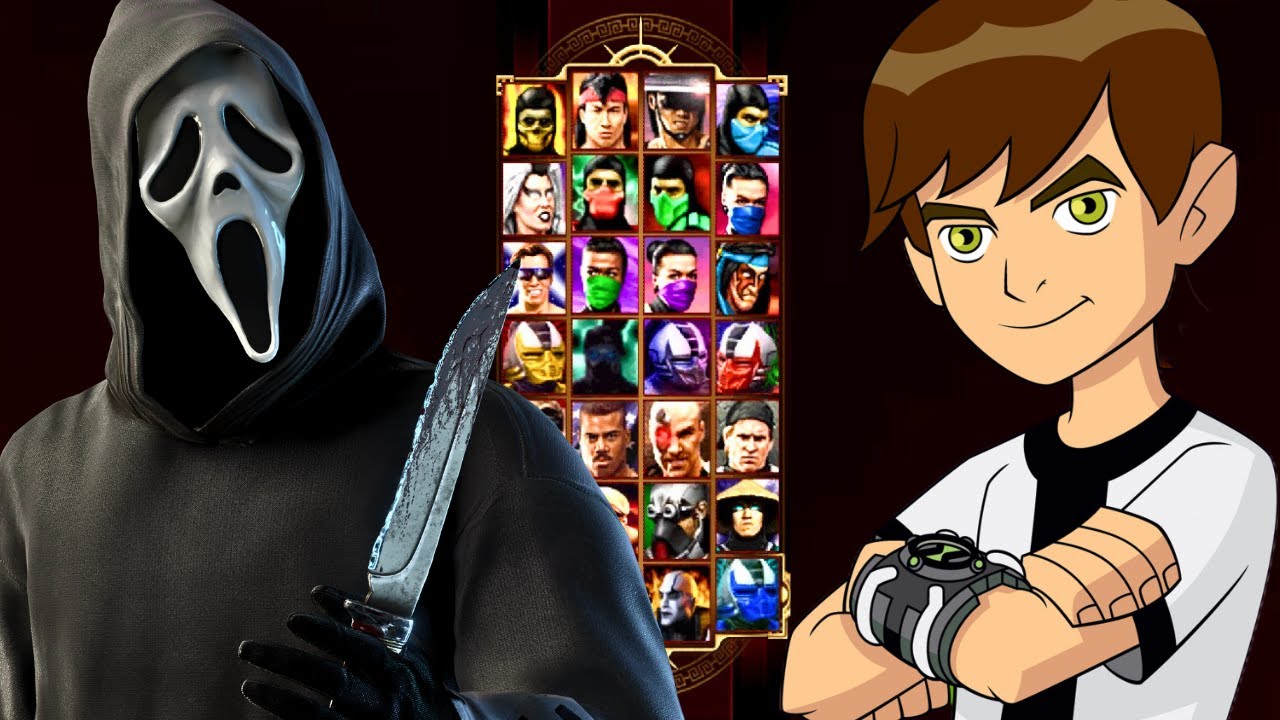 Mortal Kombat 9 - GHOSTFACE X BEN 10 MOD - Expert Arcade Ladder ...