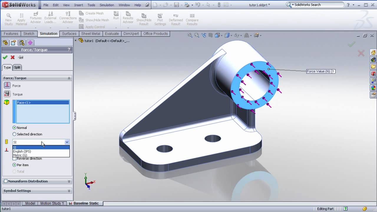 Basic Static Simulation - YouTube