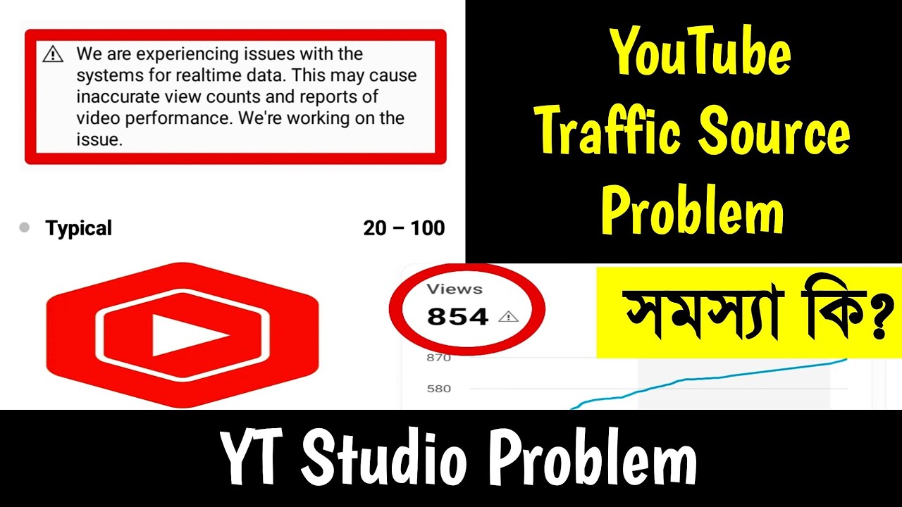 YouTube Studio problem | Top sources | YouTube Studio traffic source Problem | Rocky Tech Bd ...