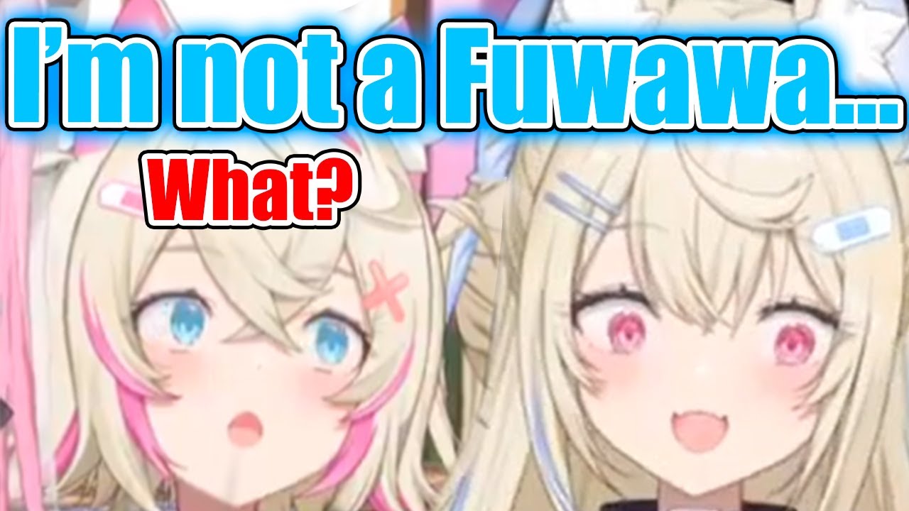 FuwaMoco Gets Really Confused When Fuwawa Messes Up Her Intro - YouTube