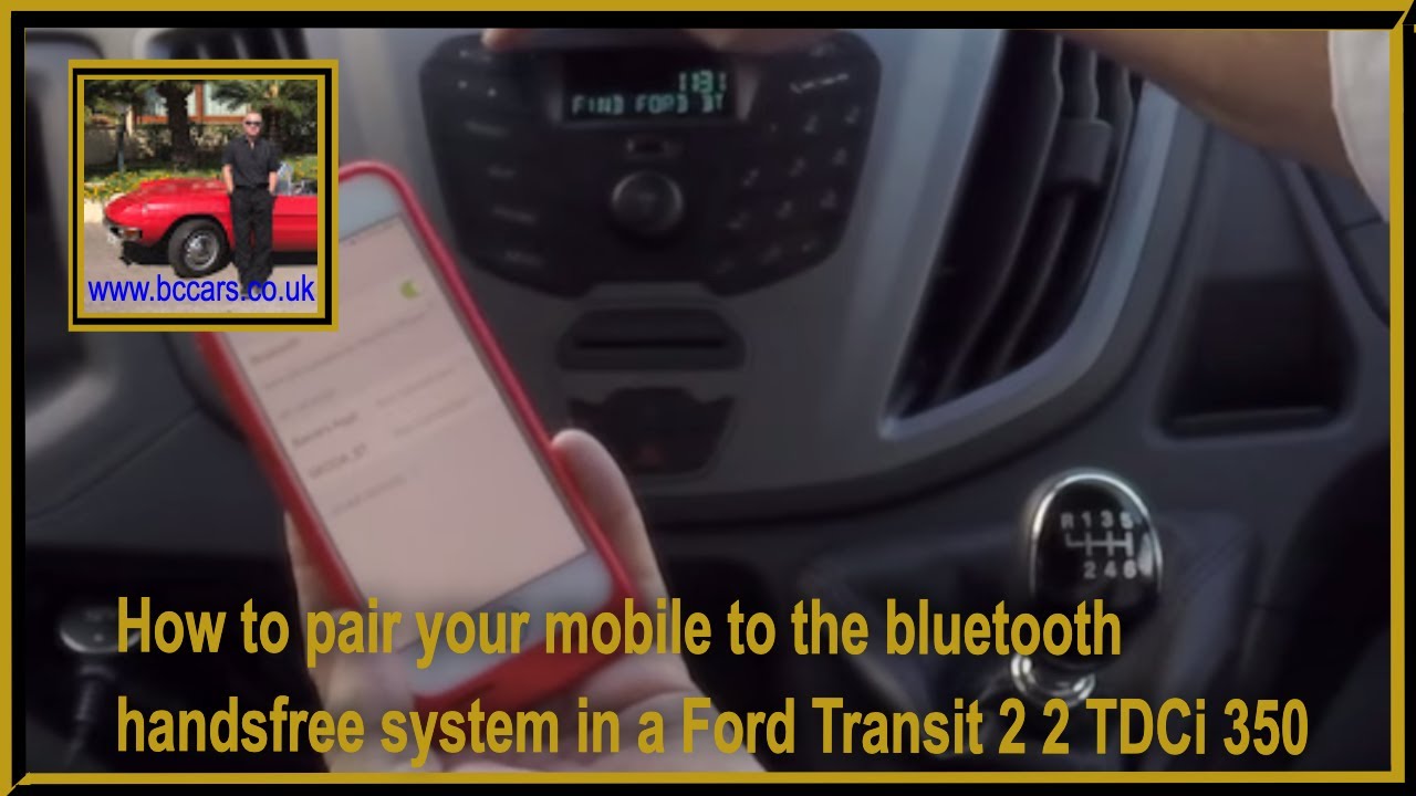 How to pair your mobile to the bluetooth handsfree system in a Ford ...