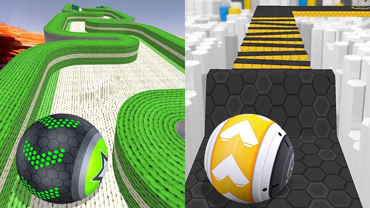 🏳️‍🌈 Going Balls VS GyroSphere,Rolling Balance Balls,Rollance Ball ...