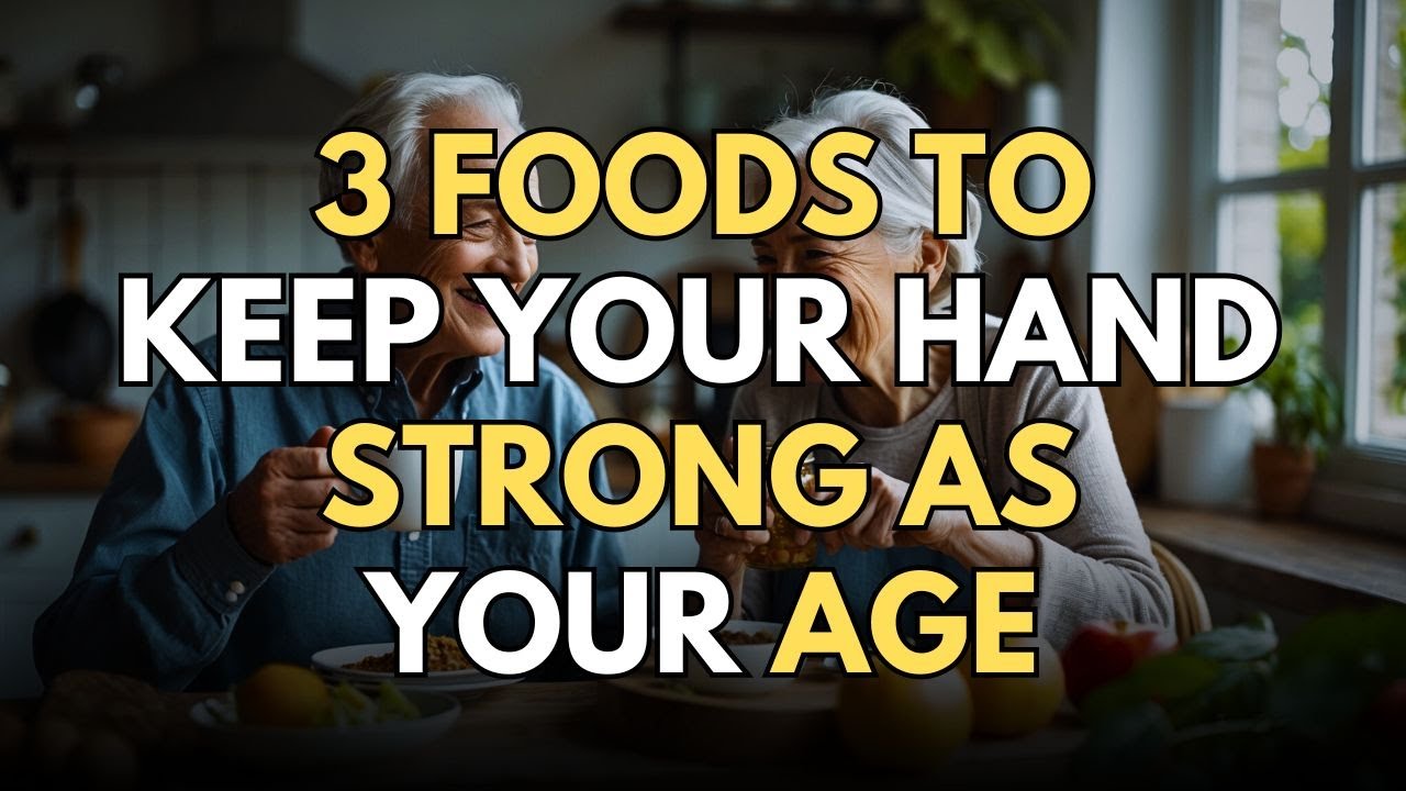 WARNING: Aging Hands Lose Grip Fast! Eat These 3 Miracle Foods to Stay ...