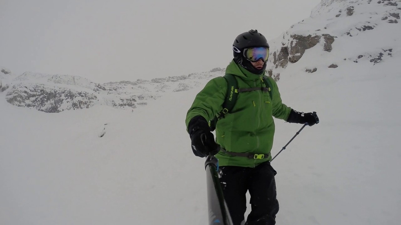 Stormin' in Delirium Dive, Sunshine Village, Feb 5, 2016 - YouTube