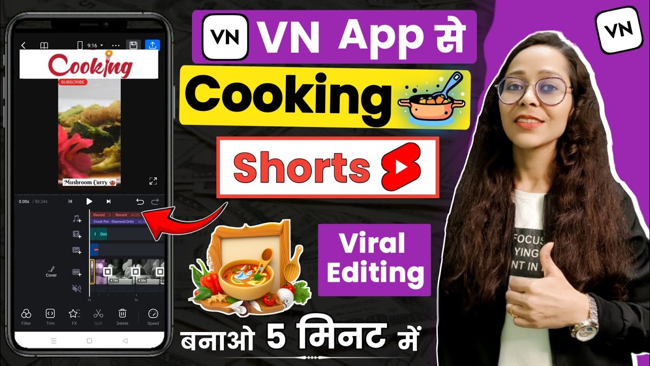 Make VIRAL Cooking Shorts in 5 Minutes? || Short Cooking Video Kaise ...