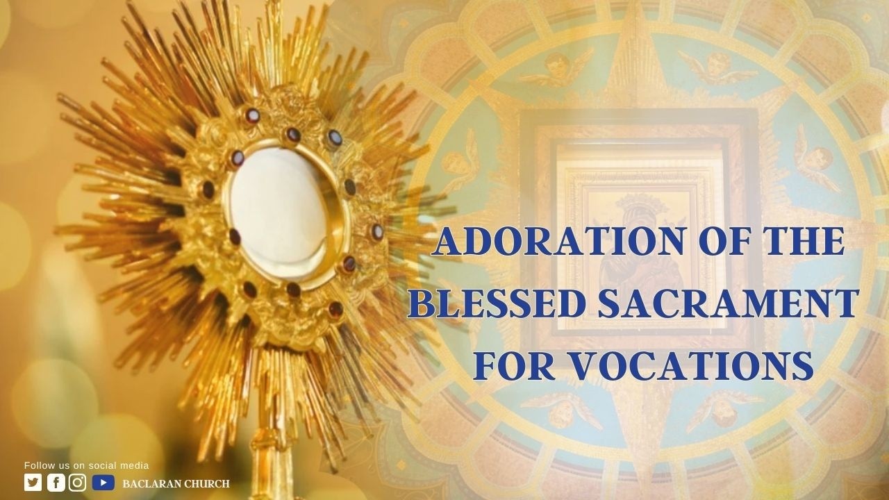 Baclaran Church: Holy Hour of Vocation - YouTube