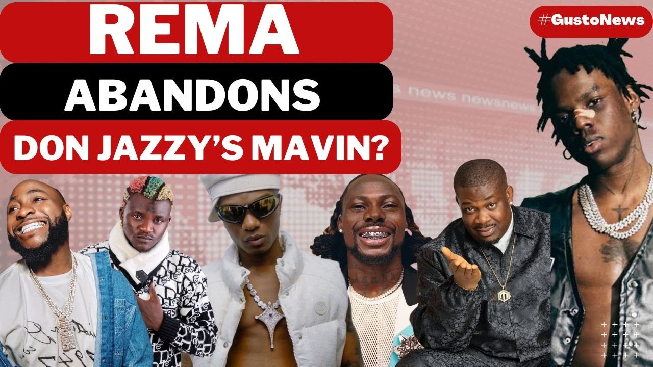 REMA Dumps Don Jazzy's MAVIN Records? | WIZKID Creates Spotify Record ...