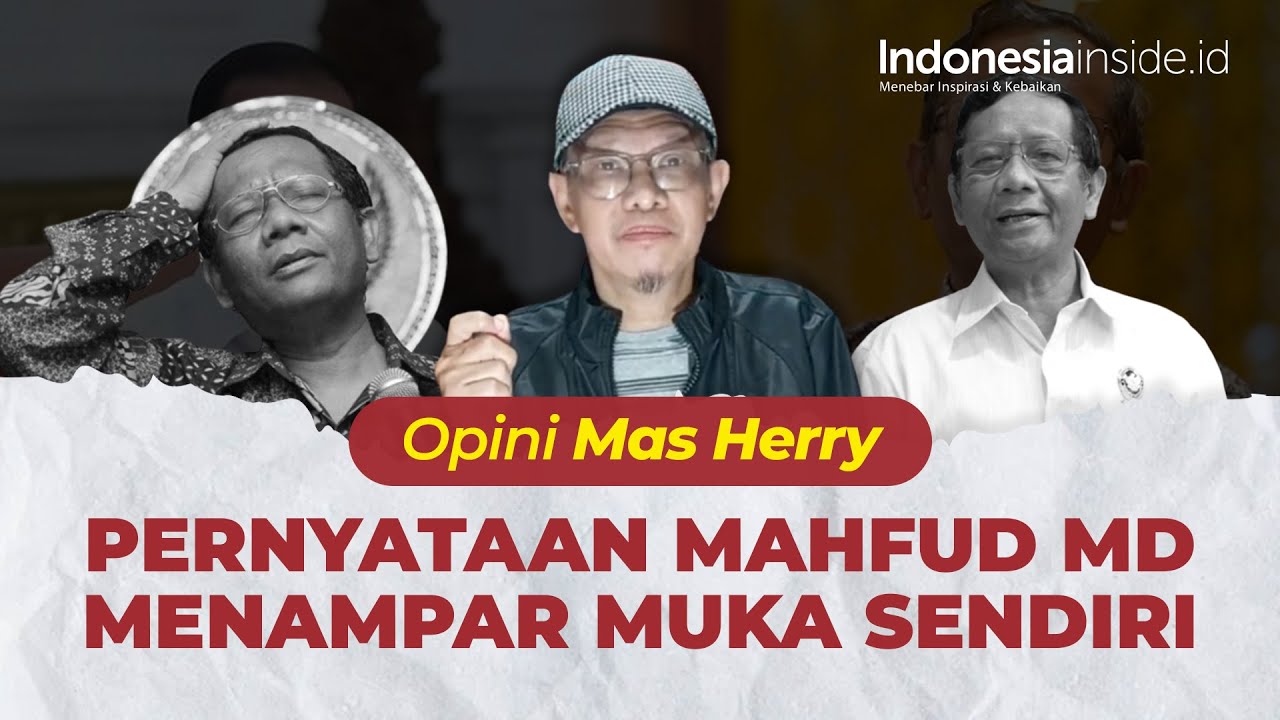 Pernyataan Mahfud MD Menampar Muka Sendiri!!! - YouTube
