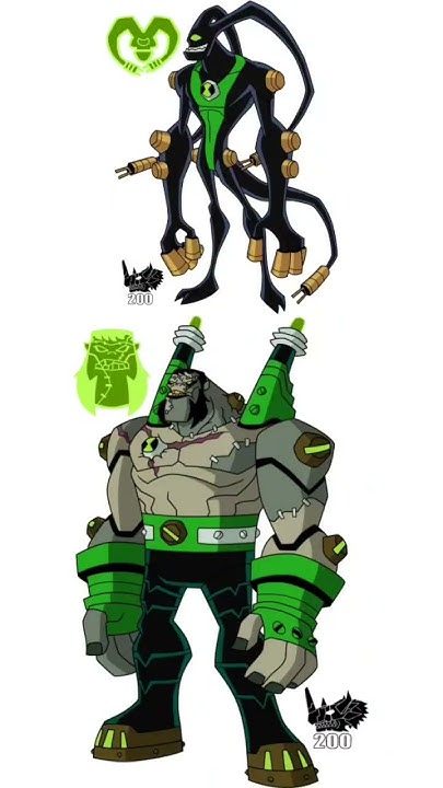 Ben 10 top 5 Feedback fusions aliens #shorts #ben10omniverse - YouTube