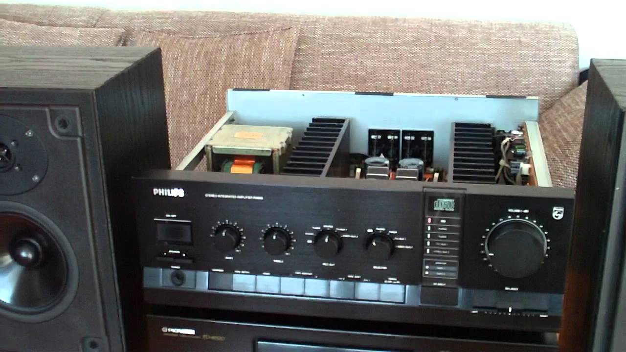 PHILIPS FA-960 + PIONEER PD-8500 + MORDAUNT-SHORT MS20 HD - YouTube