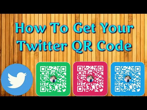 How To Get Your #Twitter QR Code - YouTube