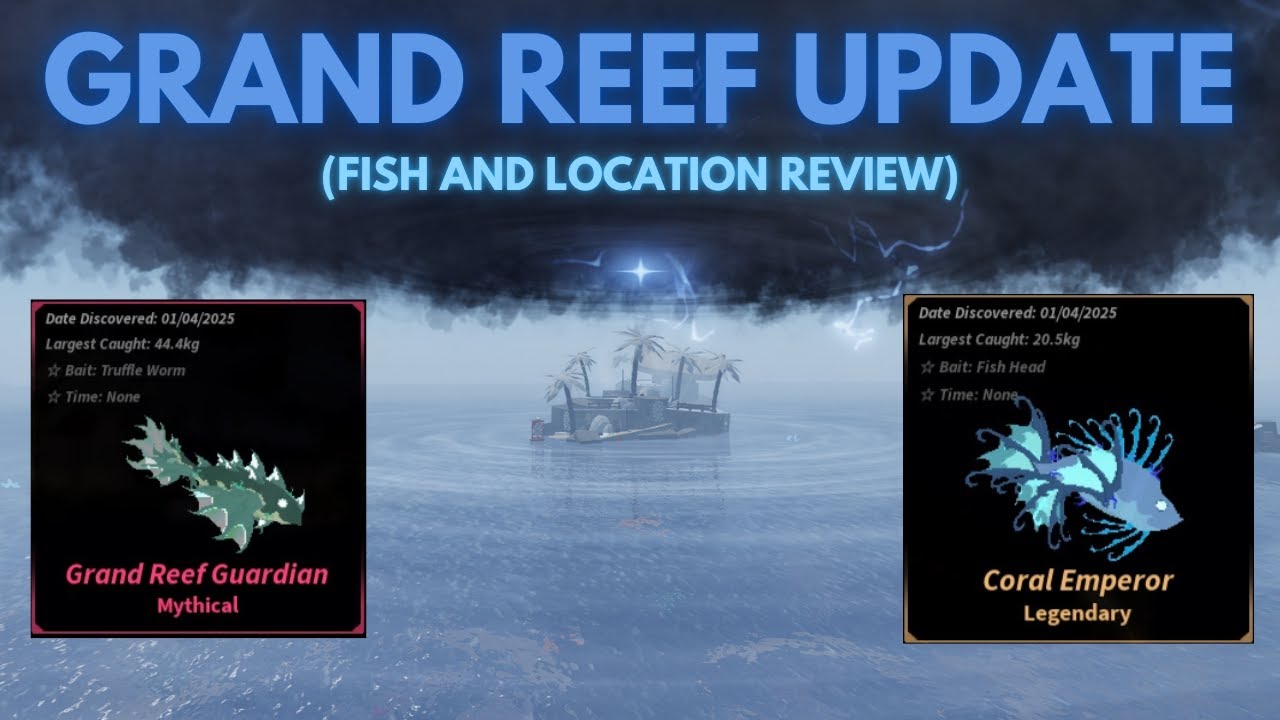 Grand Reef Update: Locations and Fish - YouTube