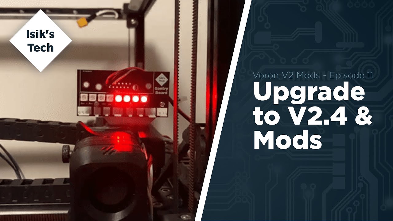 Voron v2 Ep. 11 - Upgrade to V2.4 & Mods - YouTube