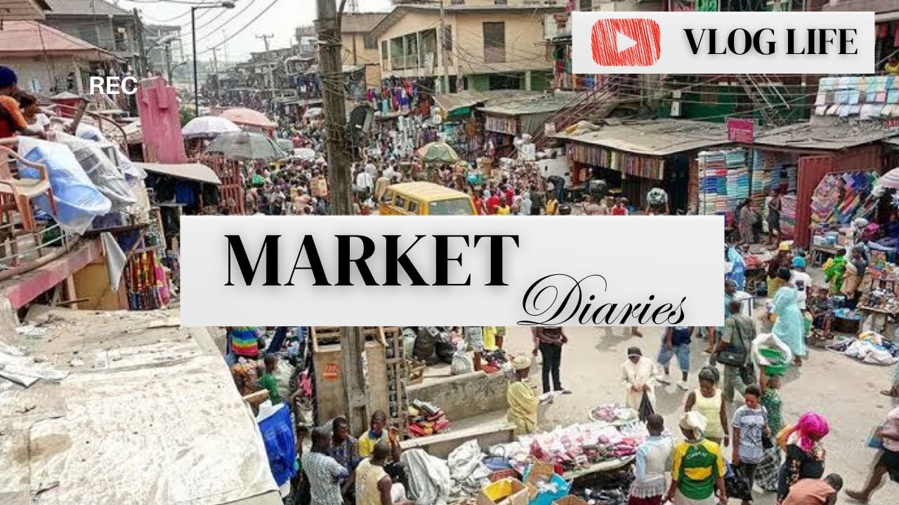 MY VISIT TO OSHODI MARKET // MARKET VLOG // A DAY IN MY LIFE # ...