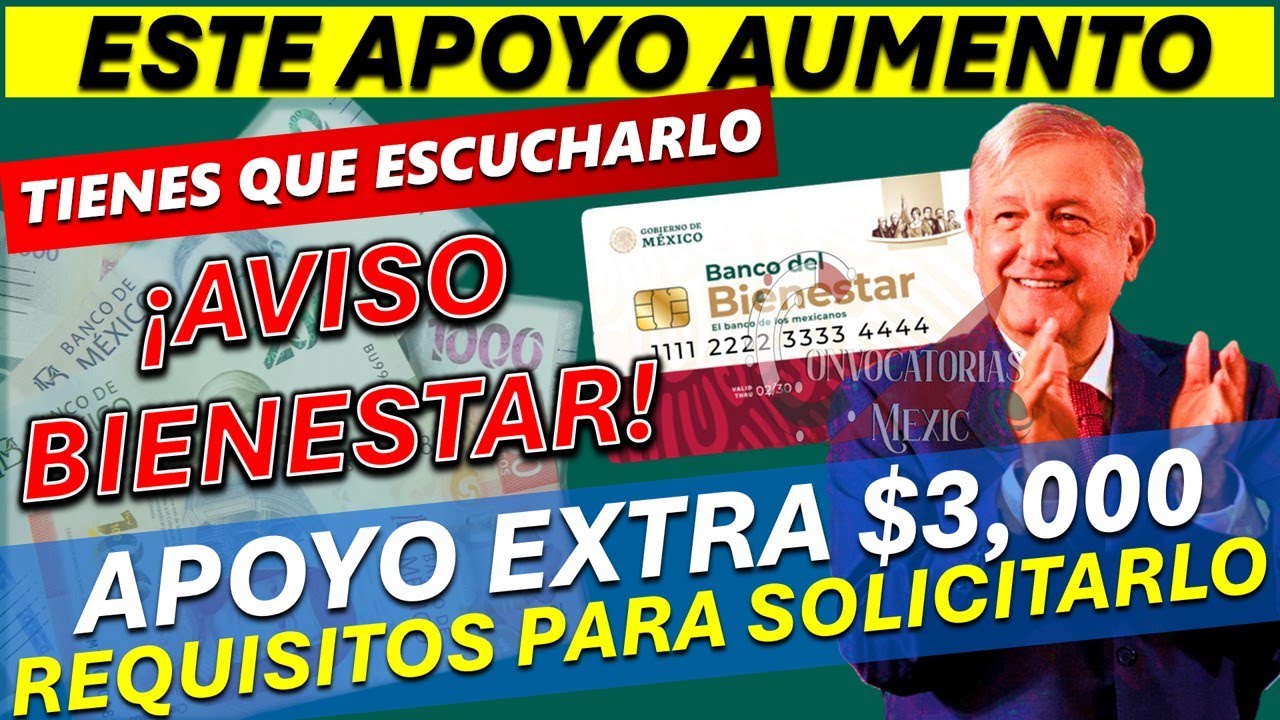 📣 ¡𝐀𝐓𝐄𝐍𝐓𝐎 𝐀𝐃𝐔𝐋𝐓𝐎 𝐌𝐀𝐘𝐎𝐑! 🔔 𝐀𝐕𝐈𝐒𝐎 𝐁𝐈𝐄𝐍𝐄𝐒𝐓𝐀𝐑 🤑 𝐀𝐩𝐨𝐲𝐨 𝐄𝐗𝐓𝐑𝐀 𝐝𝐞 $𝟑,𝟎𝟎𝟎 ...