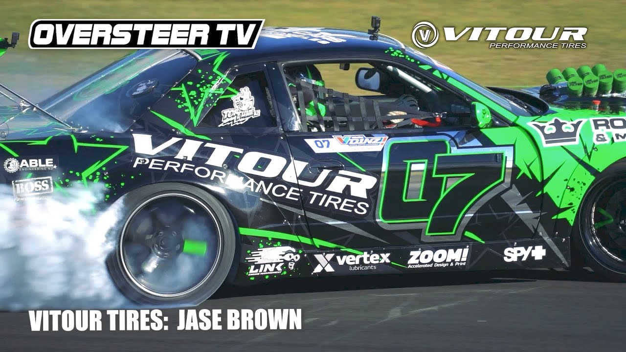 Vitour Tires: Jase Brown's 1UZ Supercharged V8 Powered S13 - YouTube